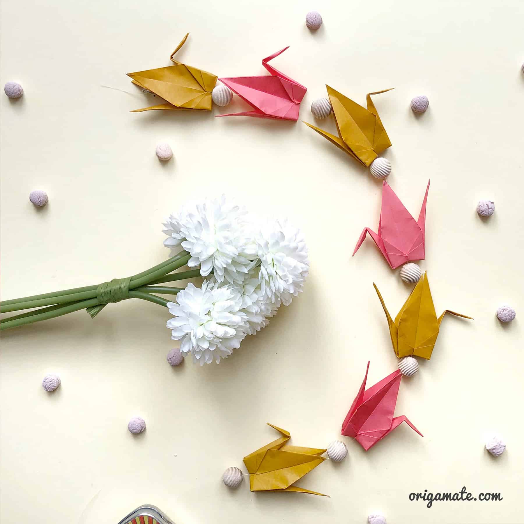 Video tutorial: come fare una ghirlanda di gru origami