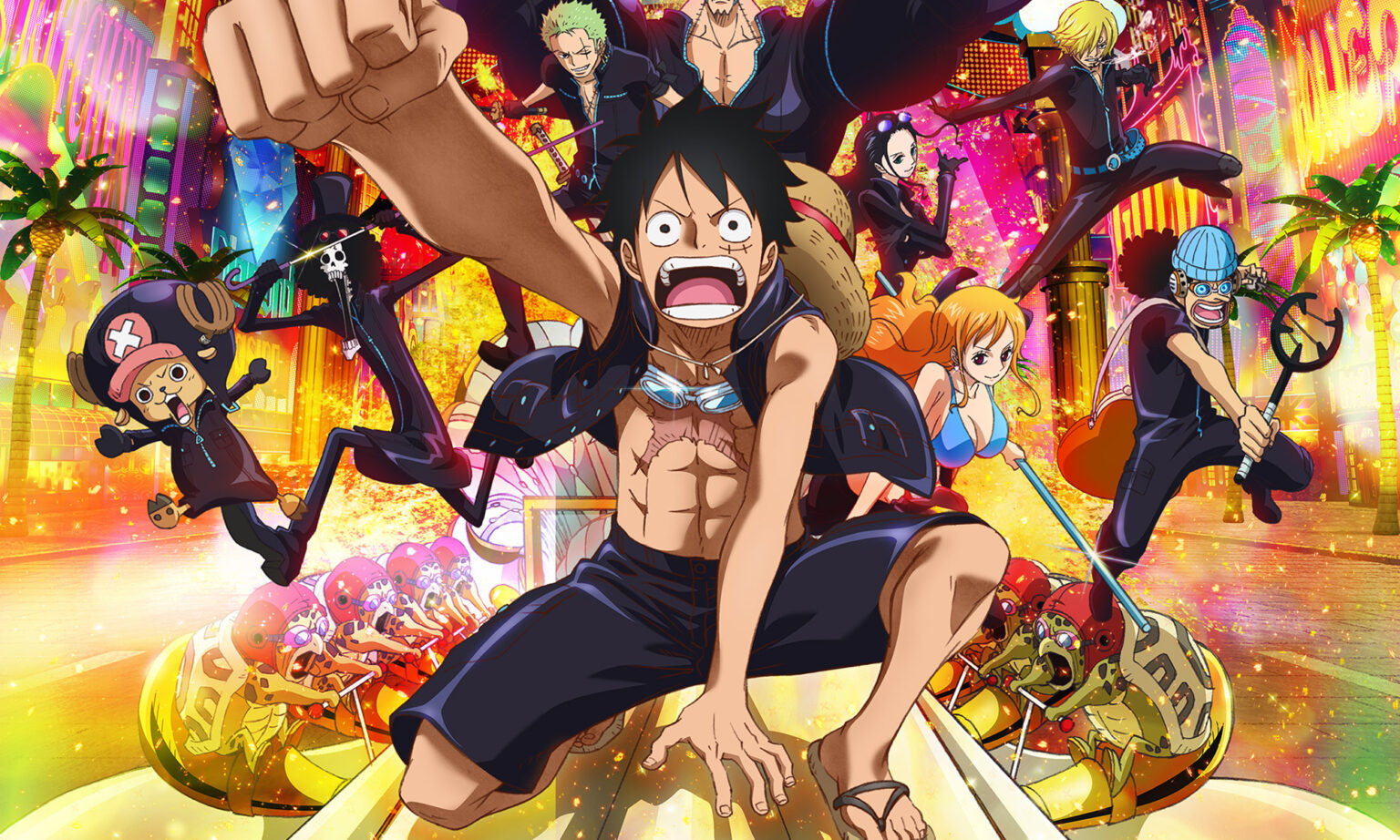 One Piece è un anime giapponese di genere avventura fantasy